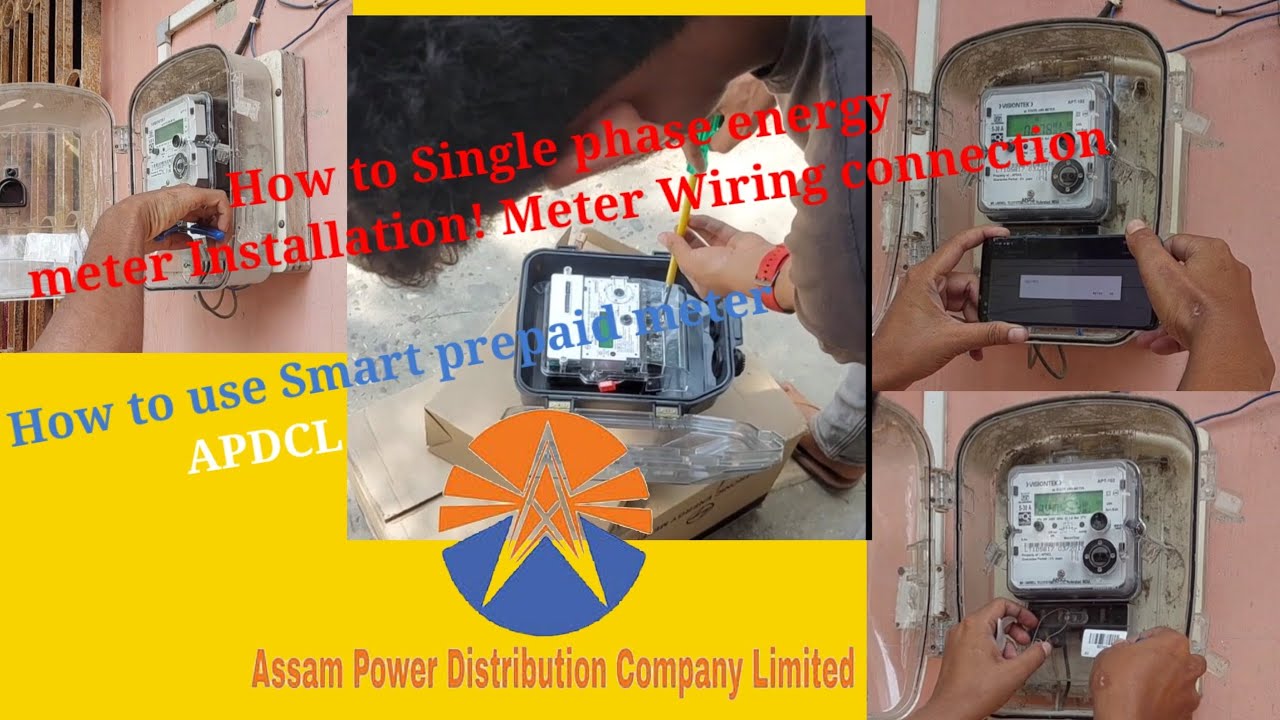 How to use Smart prepaid meter - How to Single phase energymeter ...