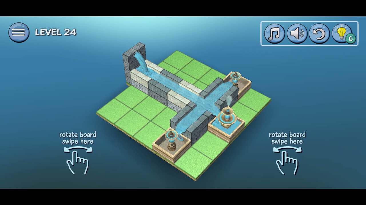 Flow Water | Game Permainan Puzzle Teka Teki Menggabungkan Aliran Air ...