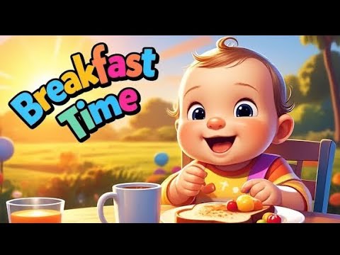 Breakfast Time Song | Fun Morning Rhyme for Kids | Healthy Food & Happy ...