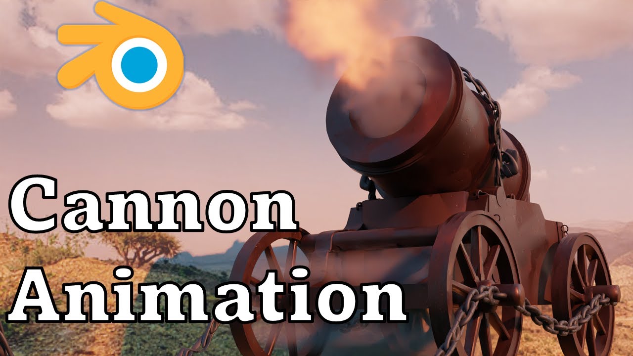 Classic Cannon Animation in Blender - YouTube
