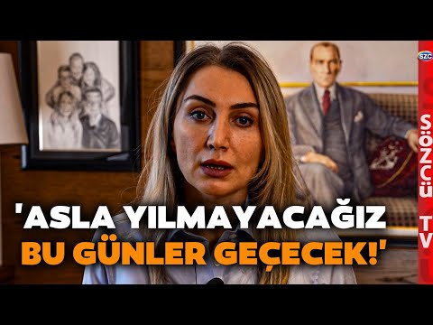 'ASLA YILMAYACAĞIZ BU GÜNLER GEÇECEK!' Dilek İmamoğlu'ndan Sözcü TV'ye Tarihi Ekrem İmamoğlu Mesajı