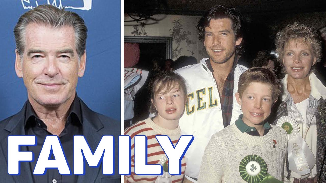 Pierce Brosnan Family & Biography - YouTube