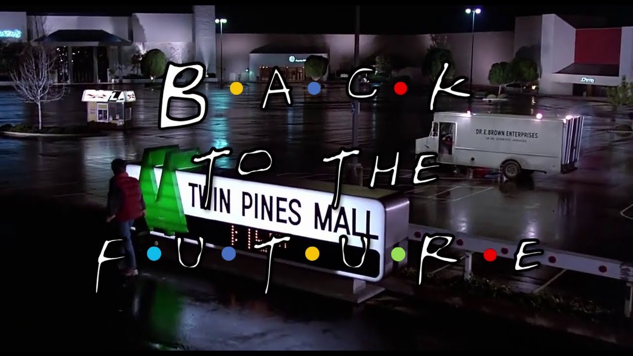 BACK TO THE FUTURE - Friends Style Intro - YouTube