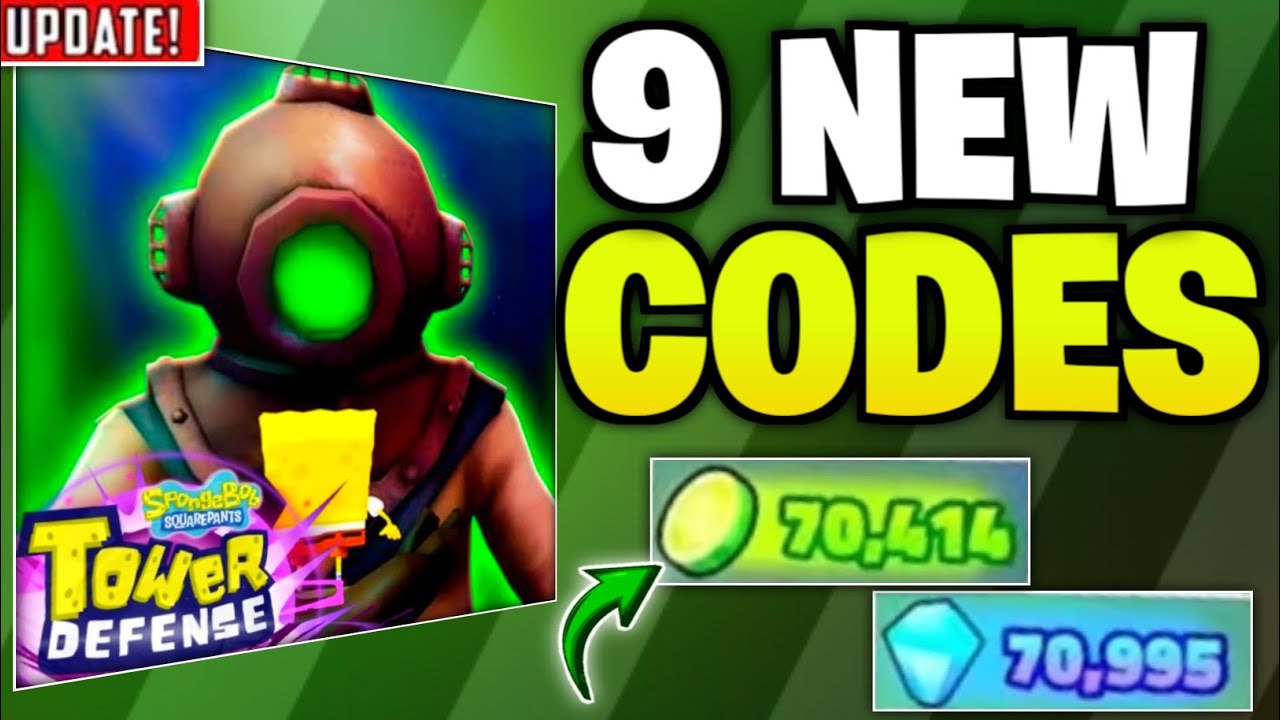 ⚡ NEW SPONGEBOB TOWER DEFENSE CODES SEPTEMBER 2025! 😱 GEMS & MYTHIC ...