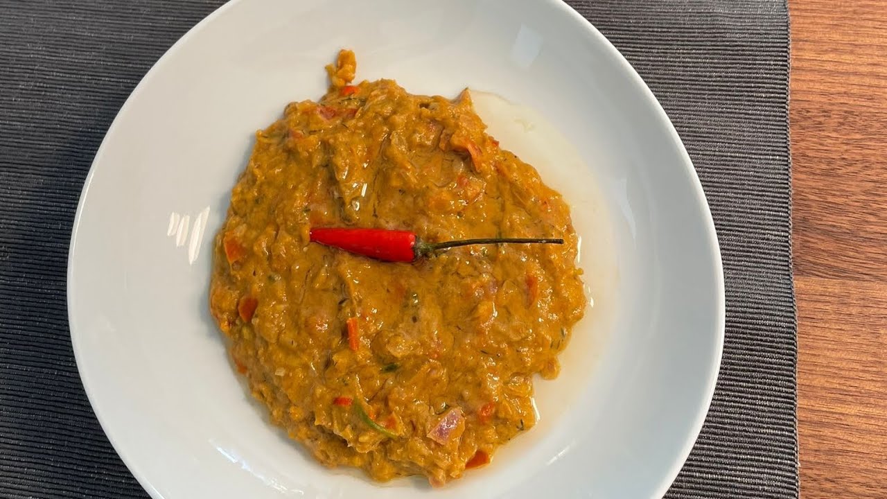 How to make Sudanese FASIKH. Fish & Peanut Butter - YouTube