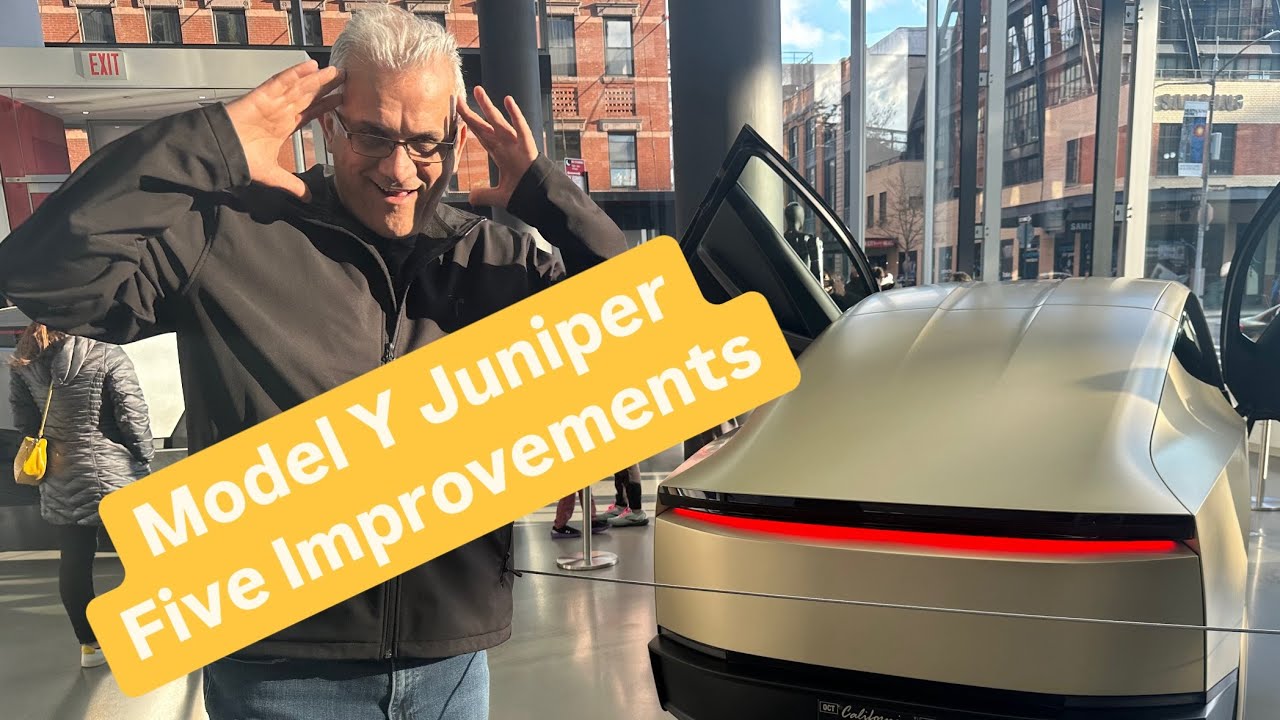 Model Y Juniper inspired by Cybercab, 5 improvements - YouTube