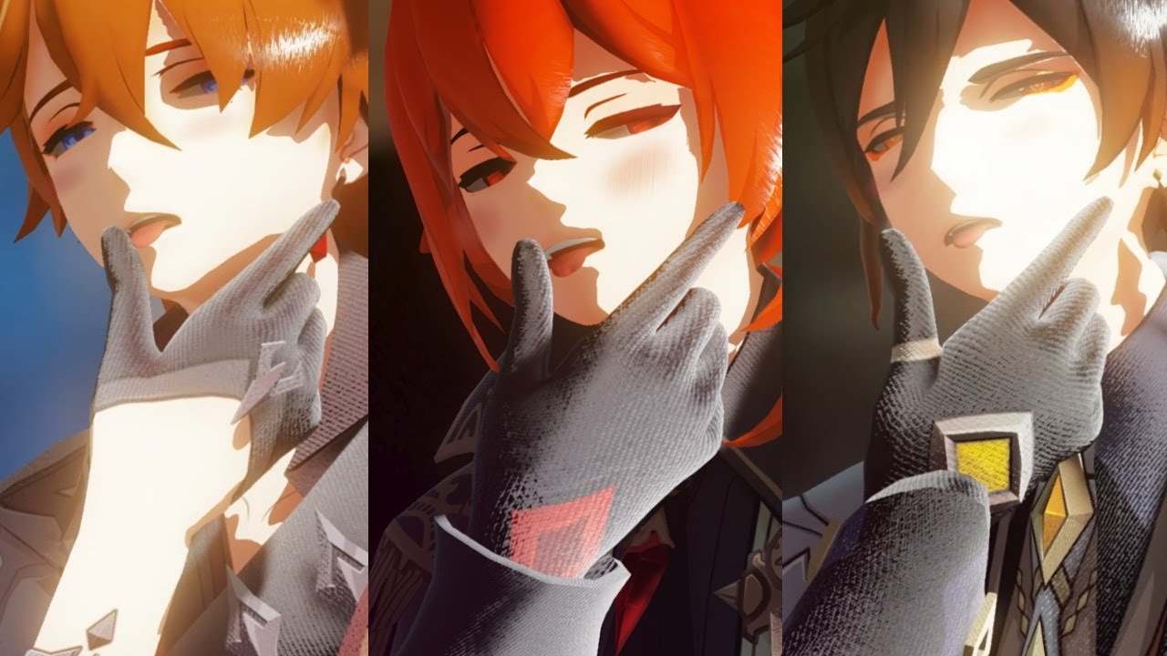 Childe | Diluc | Zhongli 【Mash-Up MMD】 Genshin Impact - YouTube