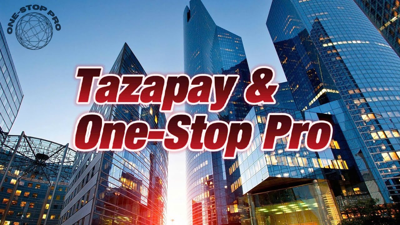 Tazapay & One-Stop Pro - YouTube