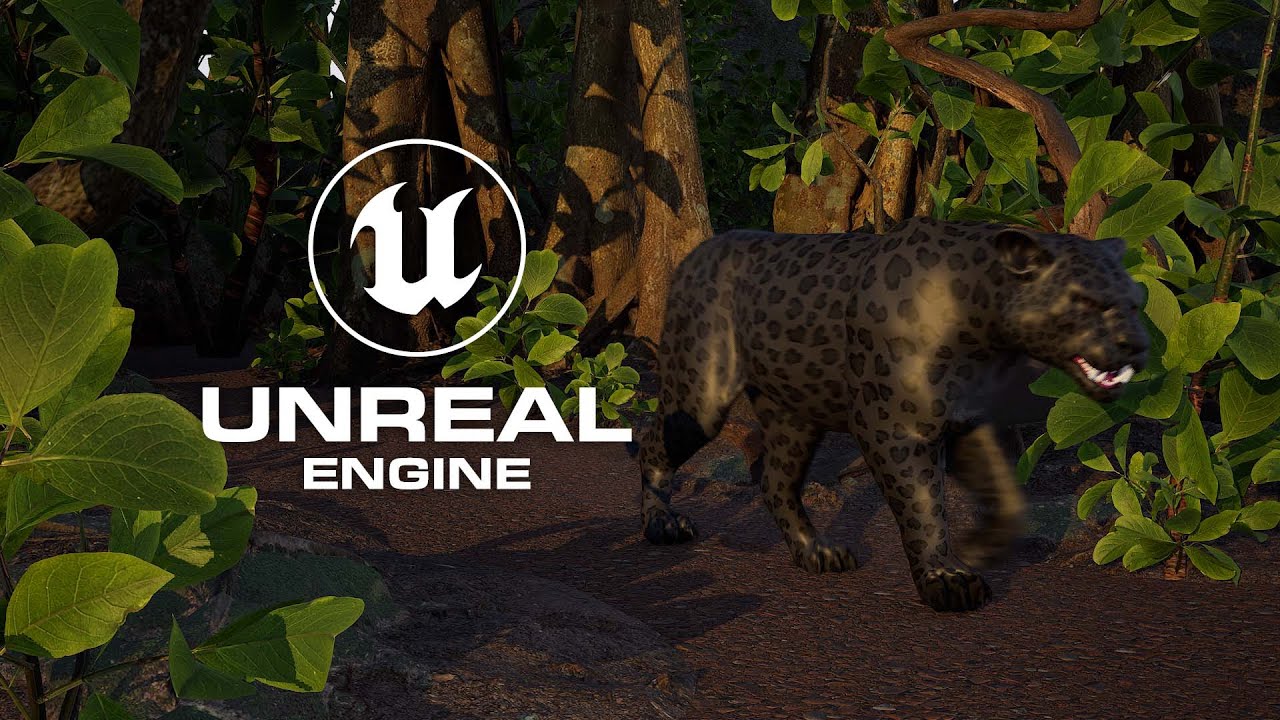 Panther walk UNREAL 5 - YouTube