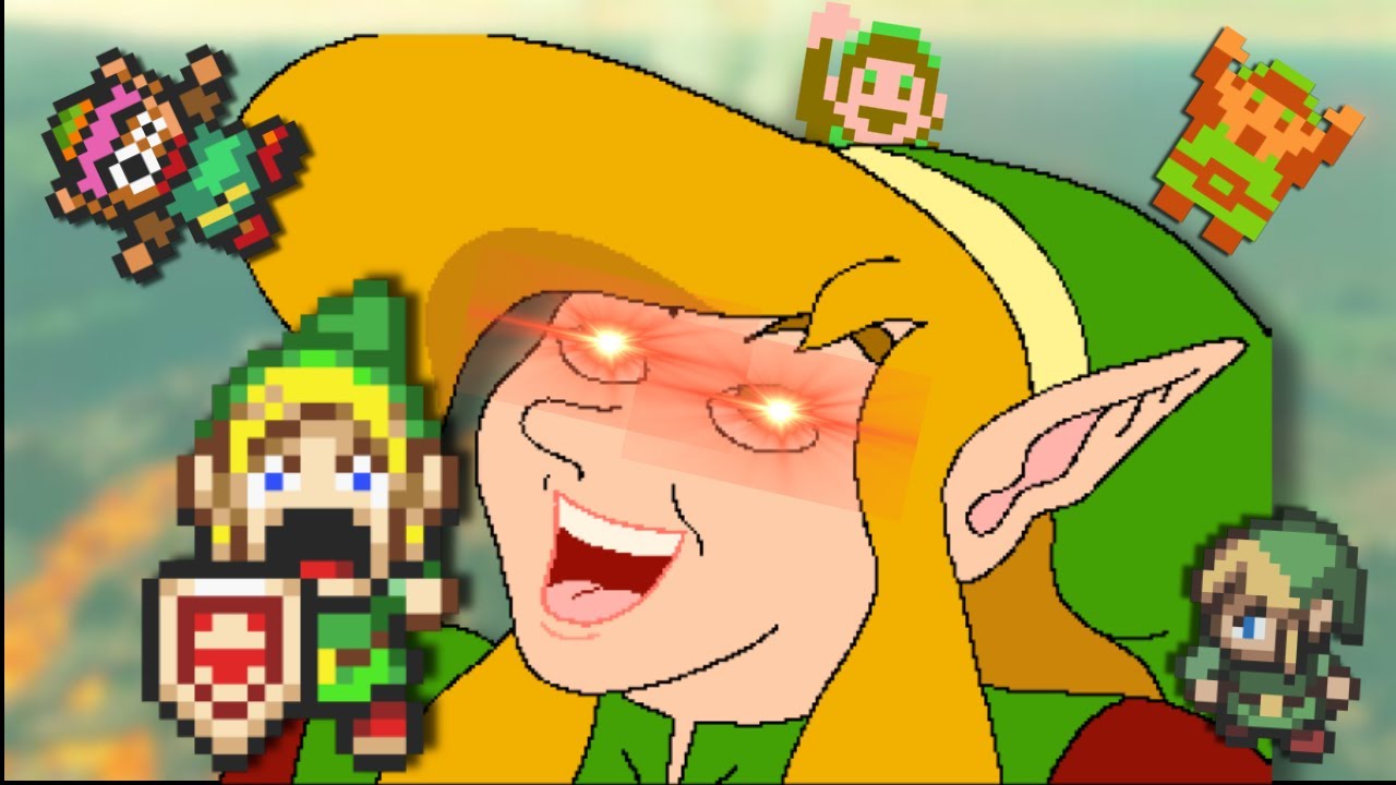 How Many Sprites Does LINK Have? (The Legend of Zelda) - YouTube