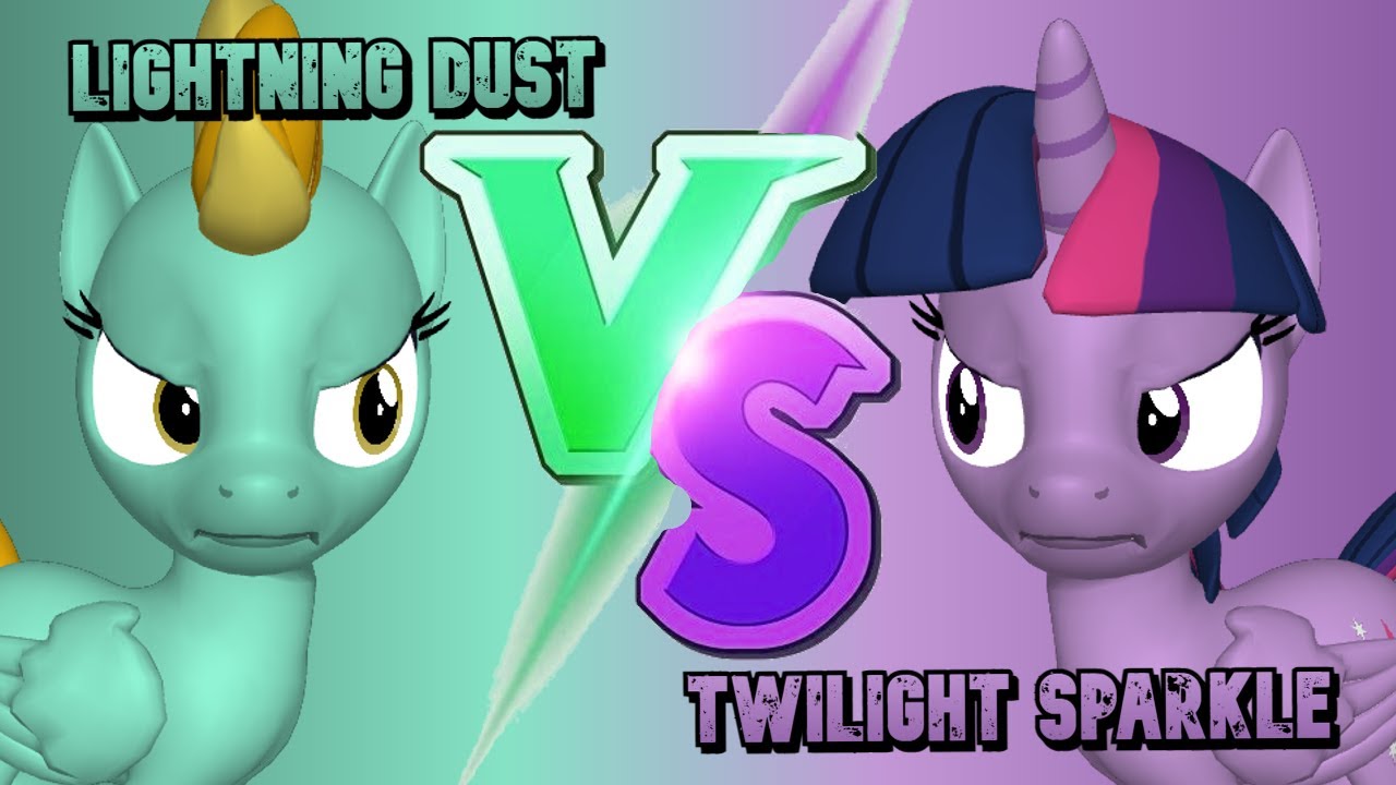 Lightning Dust VS Twilight Sparkle (Animation) - YouTube