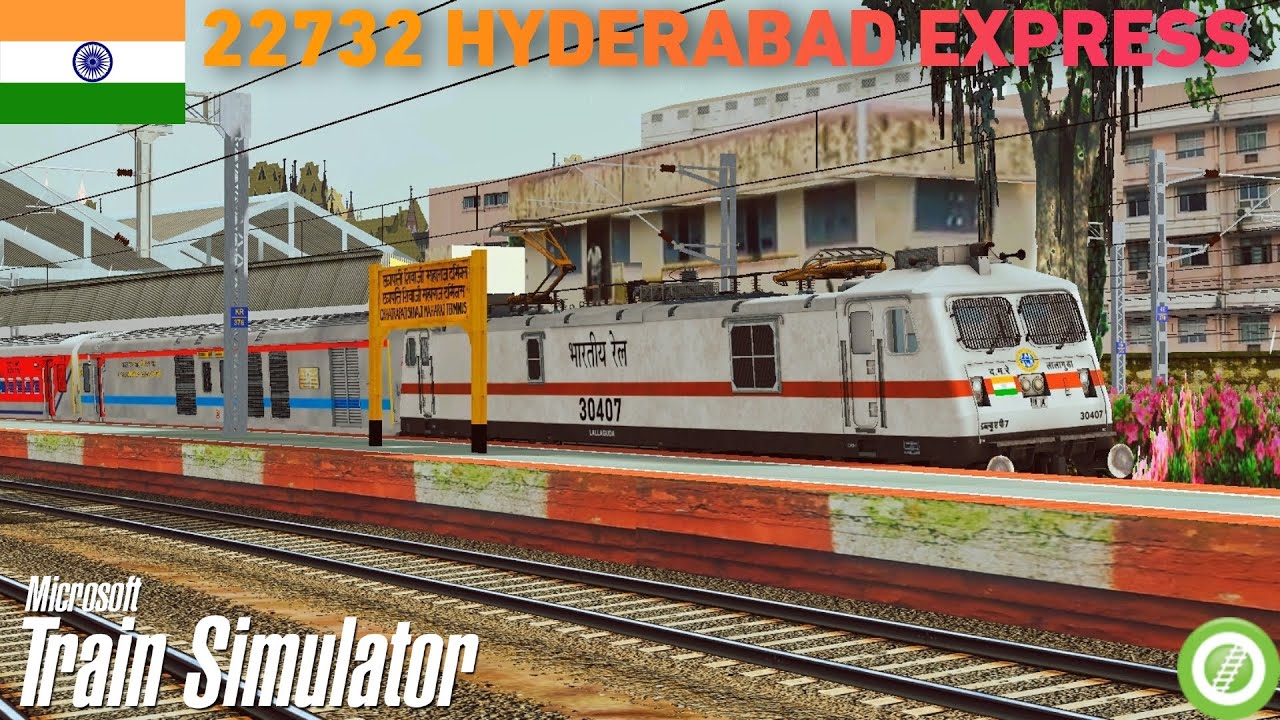 22732 MUMBAI CSMT - HYDERABAD SF EXPRESS | KHANDESH ROUTE | MSTS ...