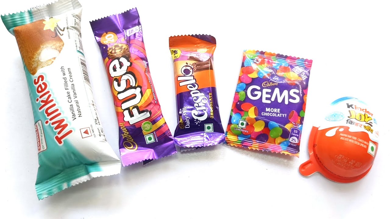 Winkies Cream filled cake Vs Fuse Vs Crispello Vs Gems Vs KindarJoy ...