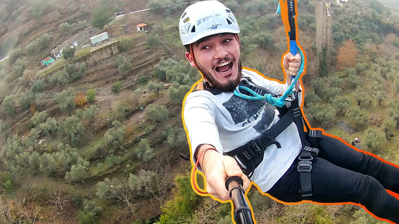 Zipline Adventure at Turkey | First Zipline Ever! - YouTube