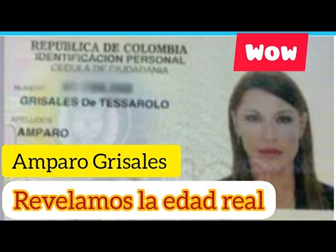Secreto revelado, Edad real de Amparo Grisales. mostrando su documento de identidad #viral #noticias
