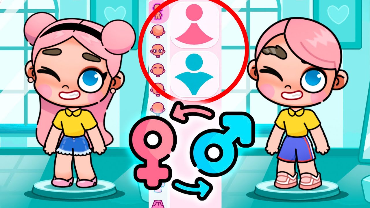 NEW! 😱 GENDER SWAP 💗💙 Avatar World Characters! - YouTube