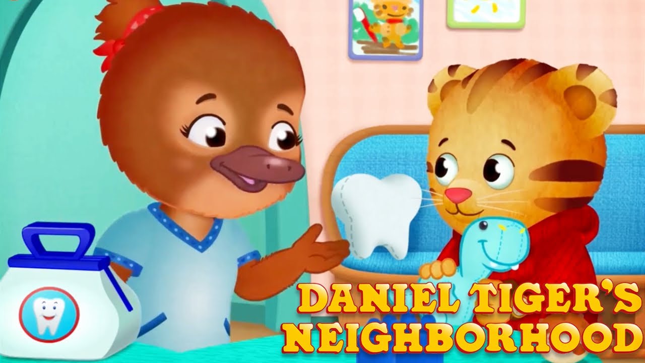 🦷 Daniel Tiger’s Neighborhood: Daniel Visits The Dentist! #dentist # ...