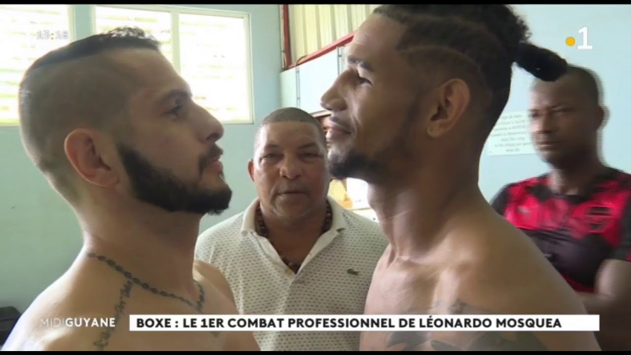 Premier combat professionnel pour Léonardo Mosquea en Guyane le 7 ...