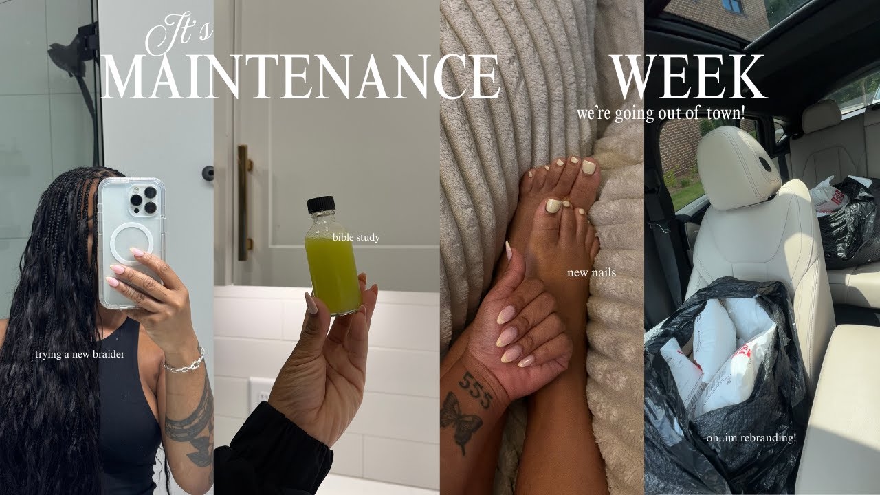 MAINTENANCE VLOG: Random vacay booked.. + adjusting to new lifestyle ...