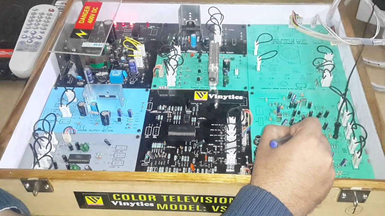 COLORT-TV Trainer Vinytics Make Ideal for Engineering College Students ...