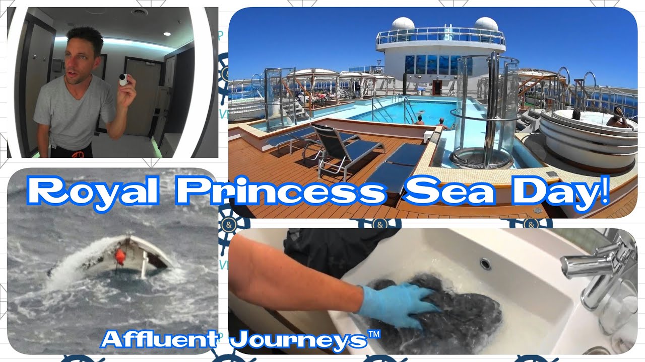 Royal Princess Day 6: Capsized Boat, Sink Laundry, The Enclave - YouTube