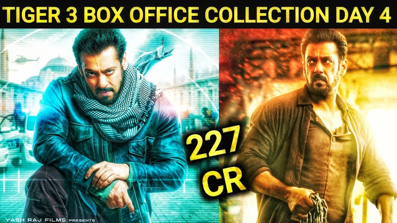 TIGER 3-Tiger 3 Box Office Collection Day 4 - YouTube