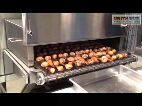 Marlen Rapidflow Linear Oven for Chicken Breasts and Drumsticks - YouTube