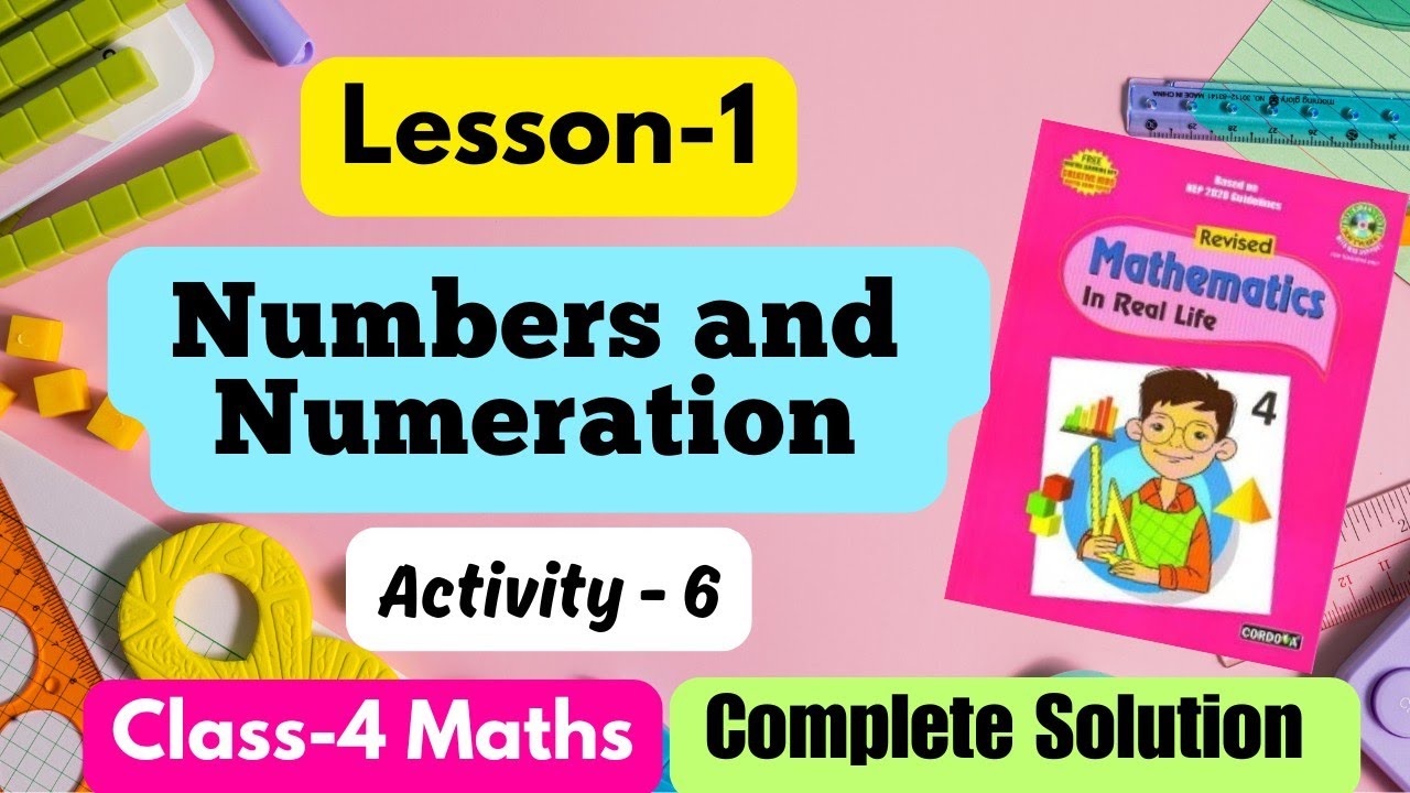 L-1 Numbers and Numeration Activity -6/ Class 4 Maths/ Forming Numbers ...