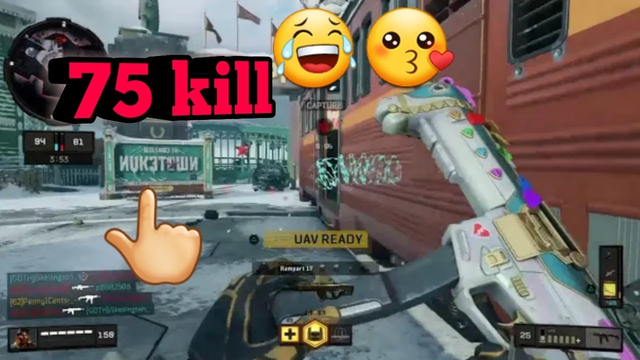 75 kill in Nuketown COD Black ops 4 hardpoint - YouTube