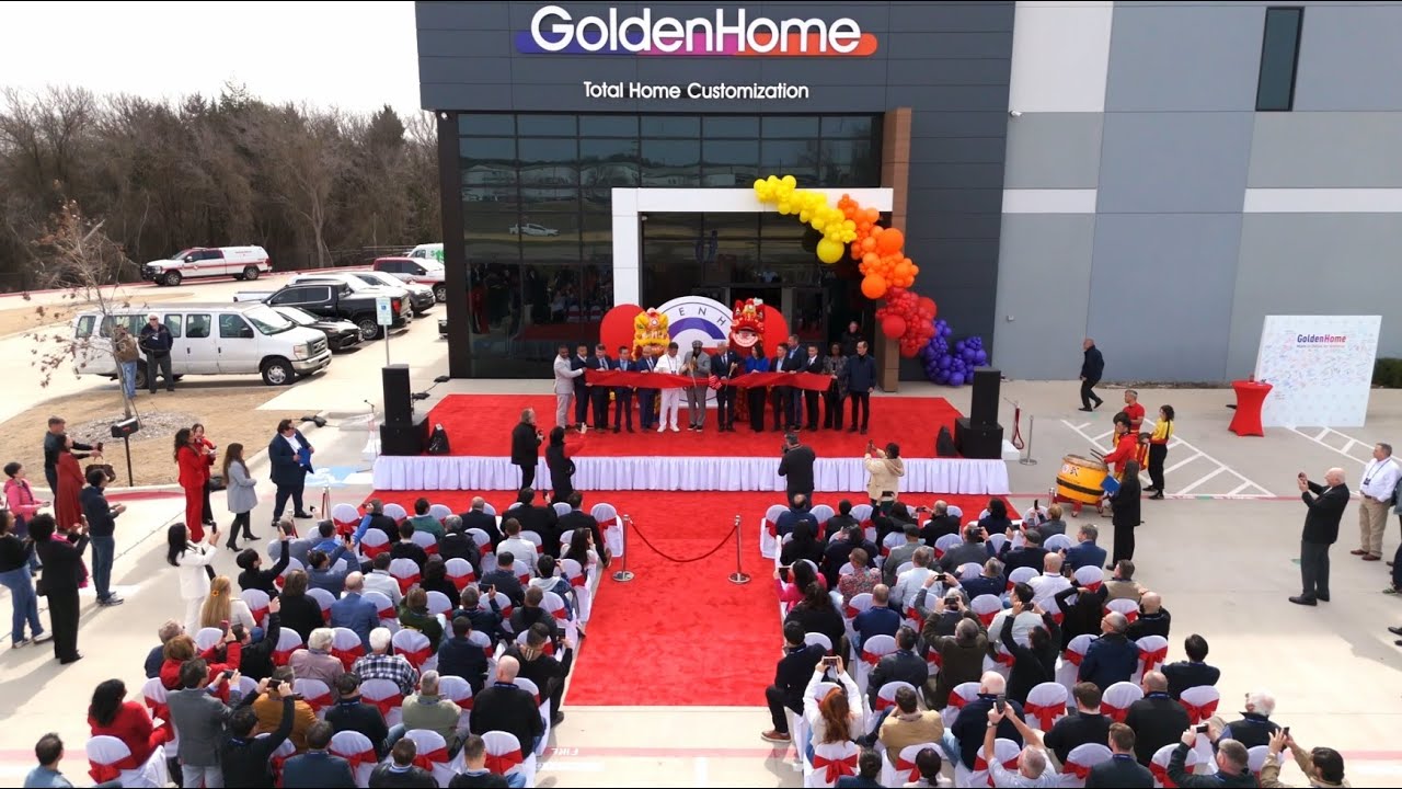 Golden Home Grand Opening - YouTube