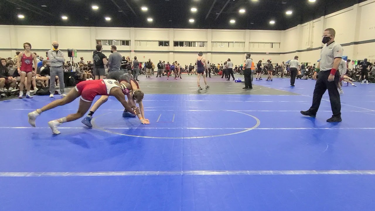 Cameron Stinson Jr Wrestling Tyrant Duals - YouTube