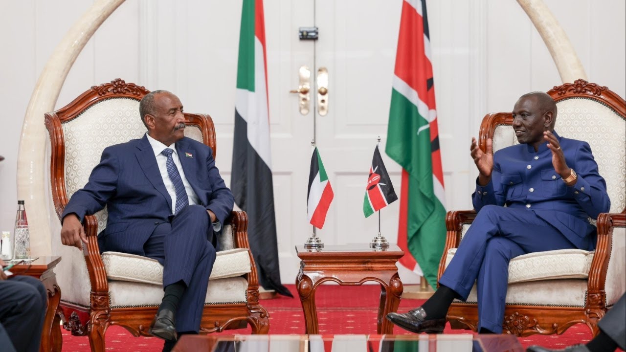 President Ruto receives President of the Transitional Sovereignty ...