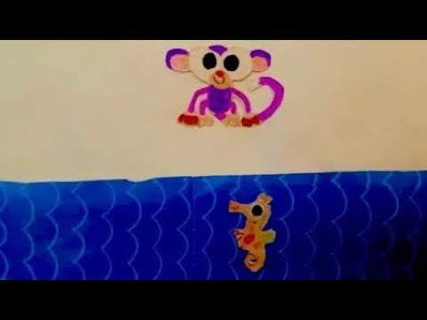 Patchwork Pals Seahorse - YouTube