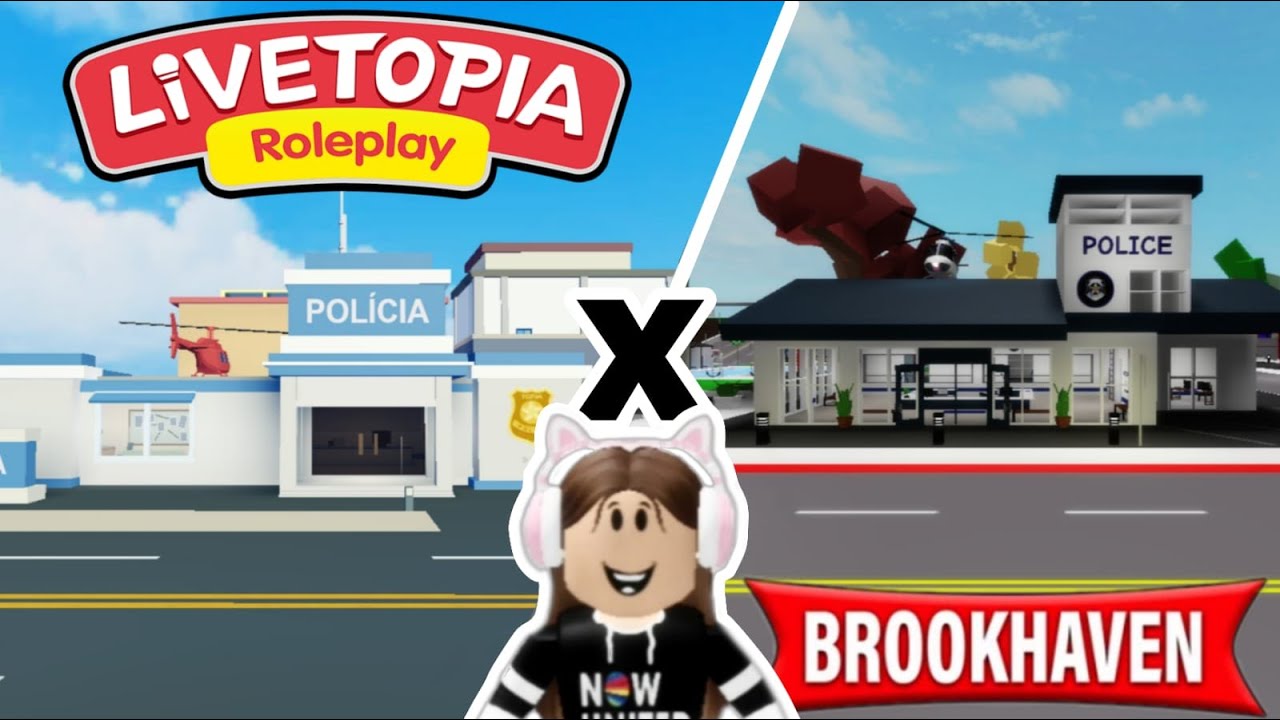 BROOKHAVEN RP 🏡 X LIVETOPIA | QUAL É O MELHOR | PARTE 2 - YouTube