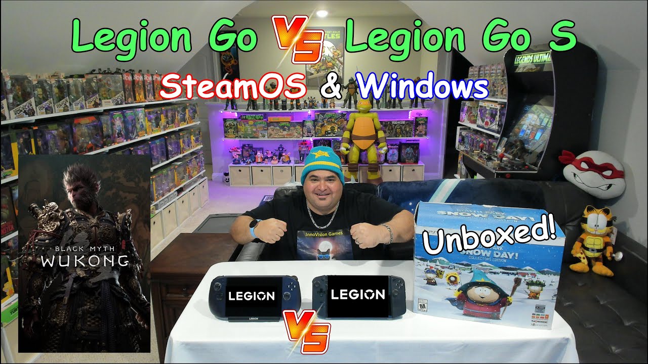 Legion Go vs Legion Go S in SteamOS & Windows, Game Collectible Unboxed ...