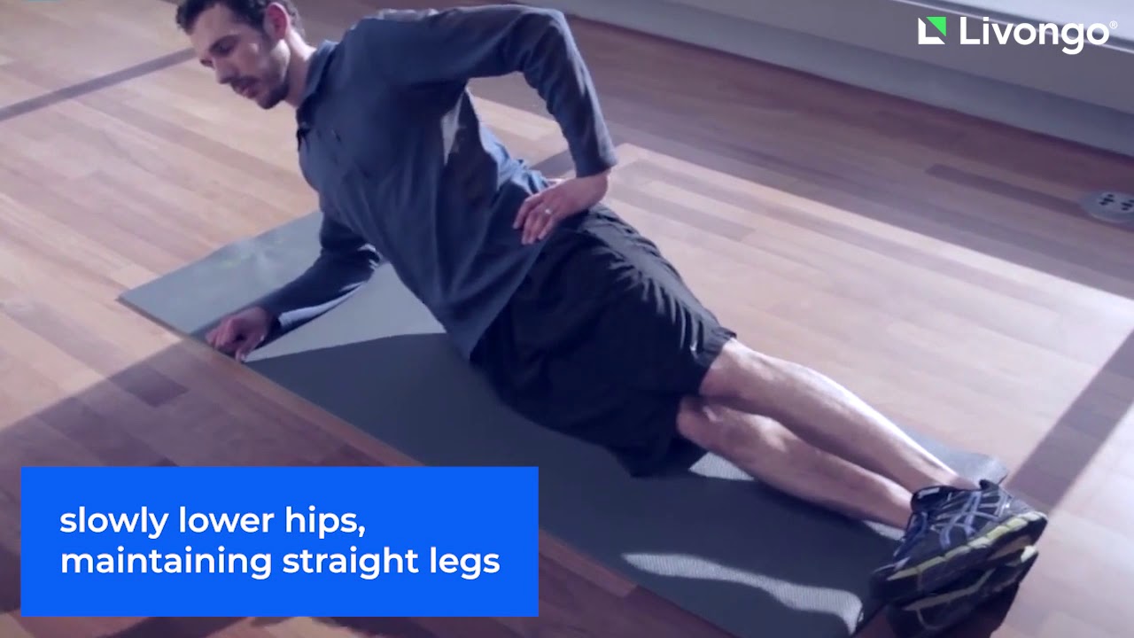 Side Plank with Hip Movement - YouTube