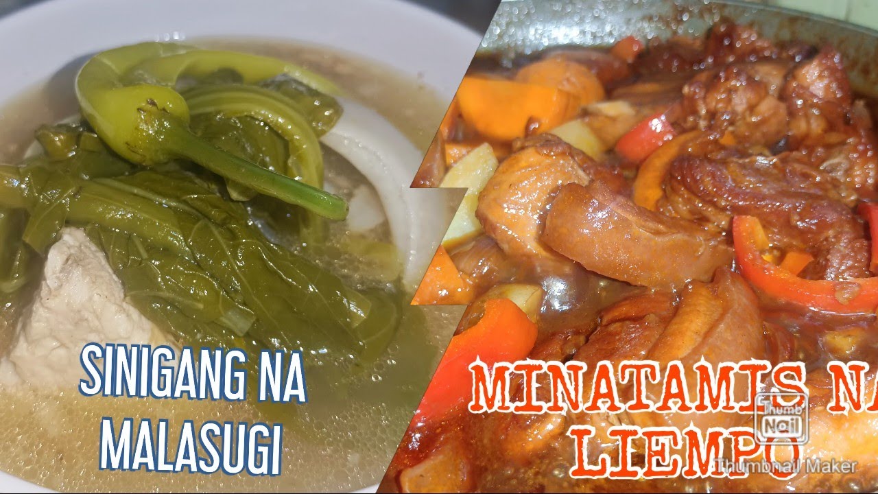 SINIGANG NA MALASUGI // MINATAMIS NA LIEMPO - YouTube