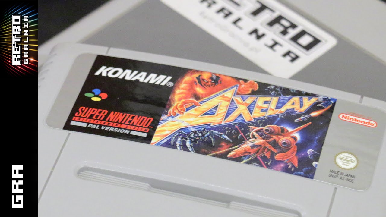 SNES - Super Nintendo - Axelay - Konami - GamePlay - Recenzja -RG#125 ...