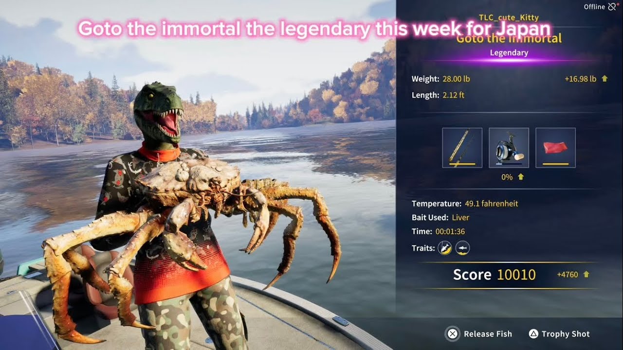 Goto the immortal is the legendary for Japan this week #cotwtheangler # ...