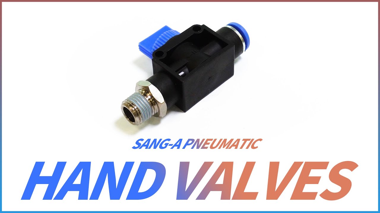 (ENG)HAND VALVES - - Sanga-A Pneumatic - YouTube