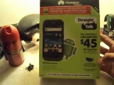 Huawei Ascend 2 from Straight Talk Review - YouTube