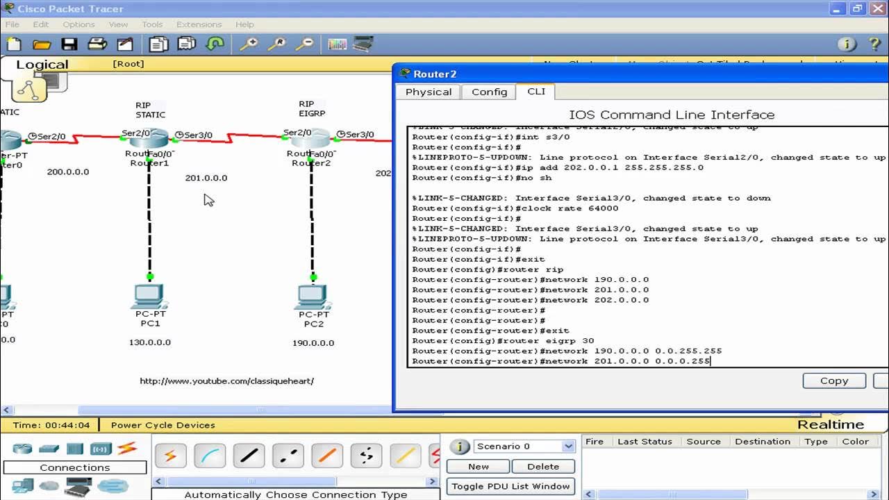 CISCO Redistribute Part 2 Packet Tracer (Tagalog Tutorial) - YouTube