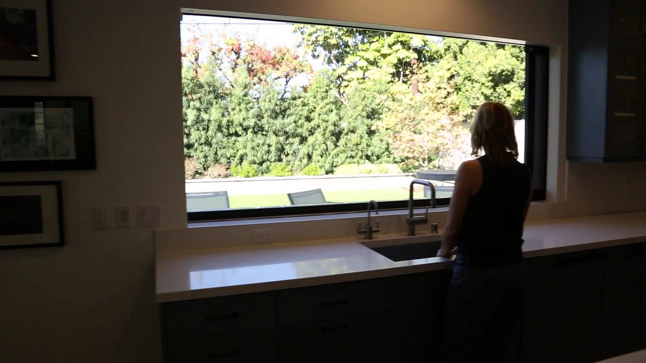 Motorized Kitchen Window - YouTube