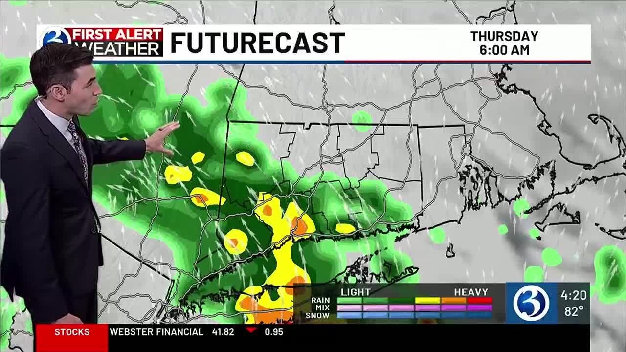 First Alert for heavy rain tomorrow morning - YouTube