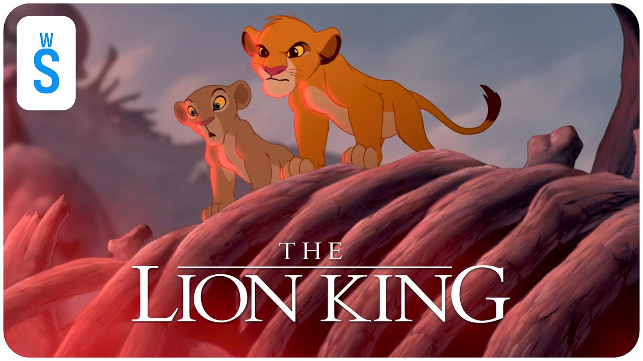 The Lion King (1994) | Scene: Simba and his best friend Nala explore an ...