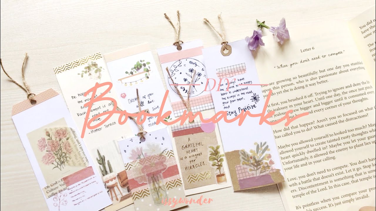 DIY Bookmarks 🔖| philippines - YouTube