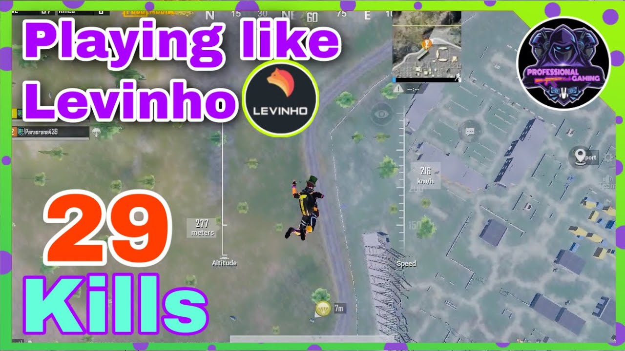 Playing Pubg like levinho 🤩 | 29 kills | PUBG MOBILE | Pubgm | Gaming ...