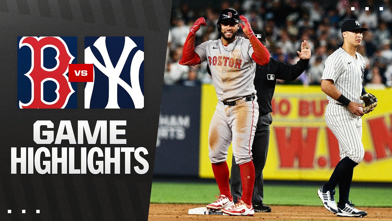 Red Sox vs. Yankees Game Highlights (6/8/25) | MLB Highlights - YouTube