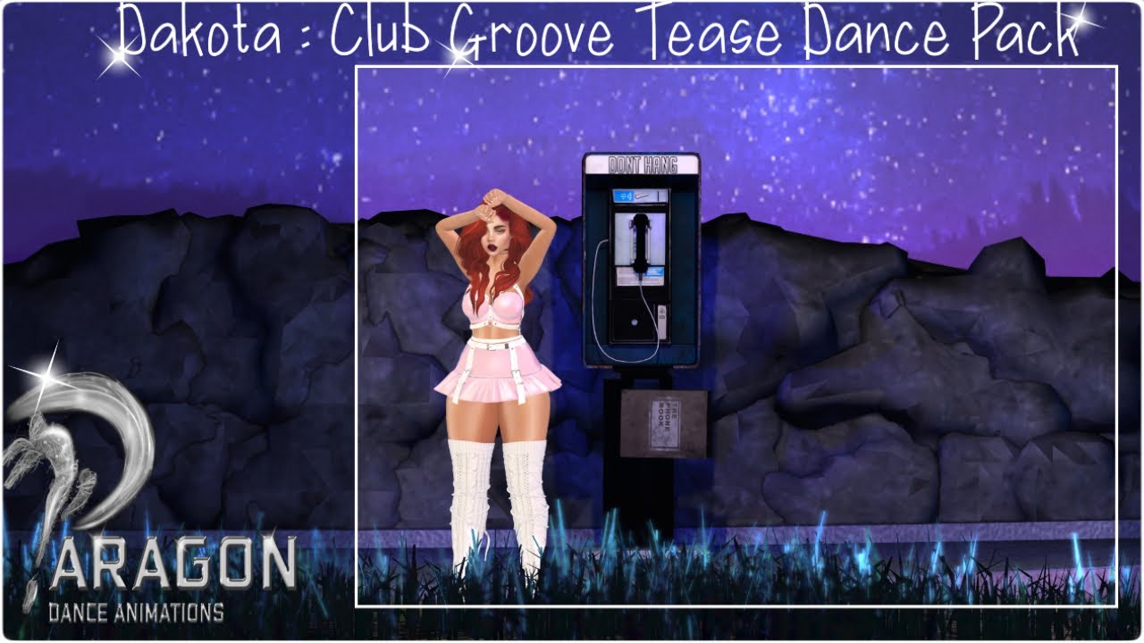 Second Life Paragon Dance Animations Dakota Club Groove Tease Dance ...