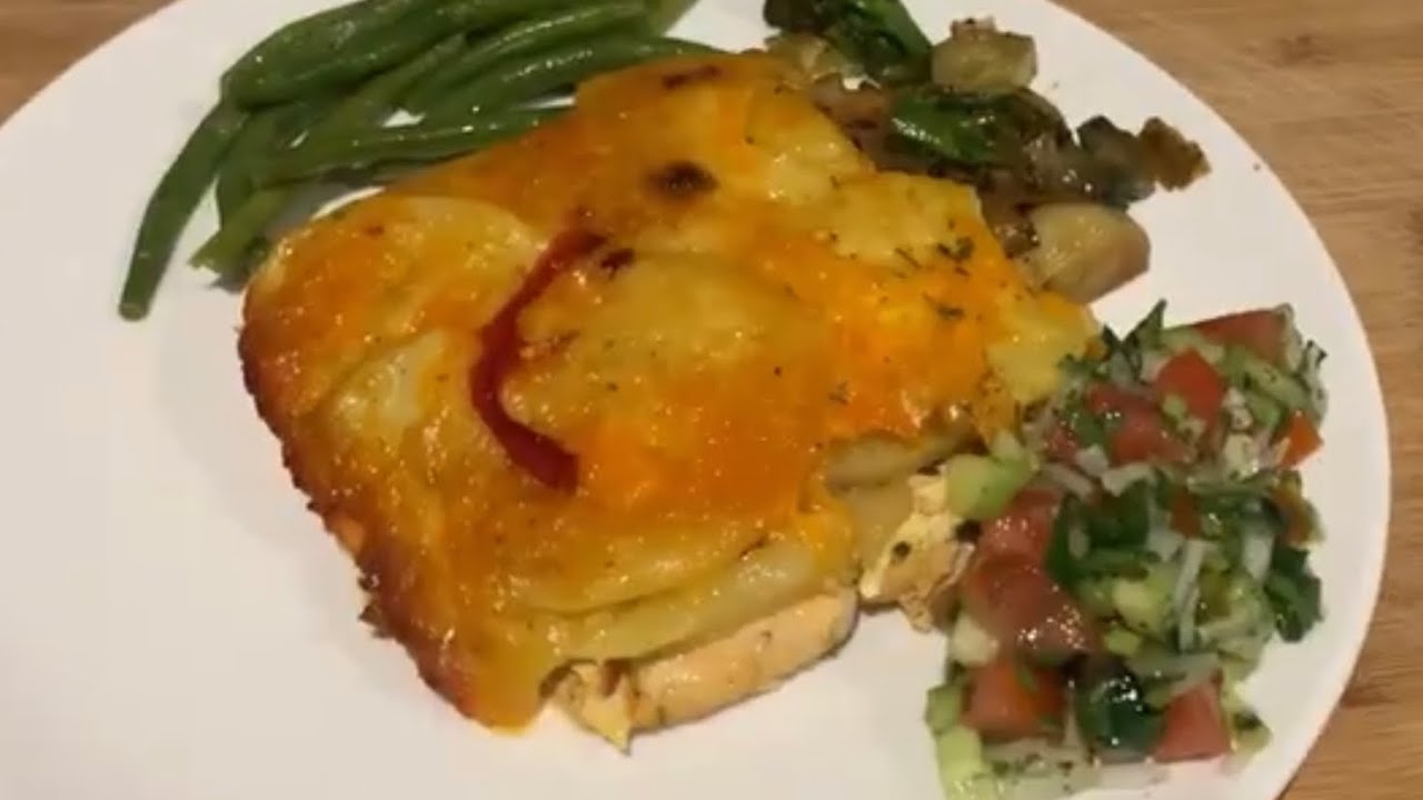 Baked Fish& potatoes recipe | easy to make and taste delicious .. - YouTube